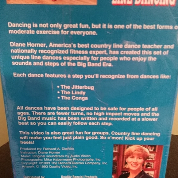 unknown | Cameras, Photo & Video | Big Band Line Dancing Vhs | Poshmark